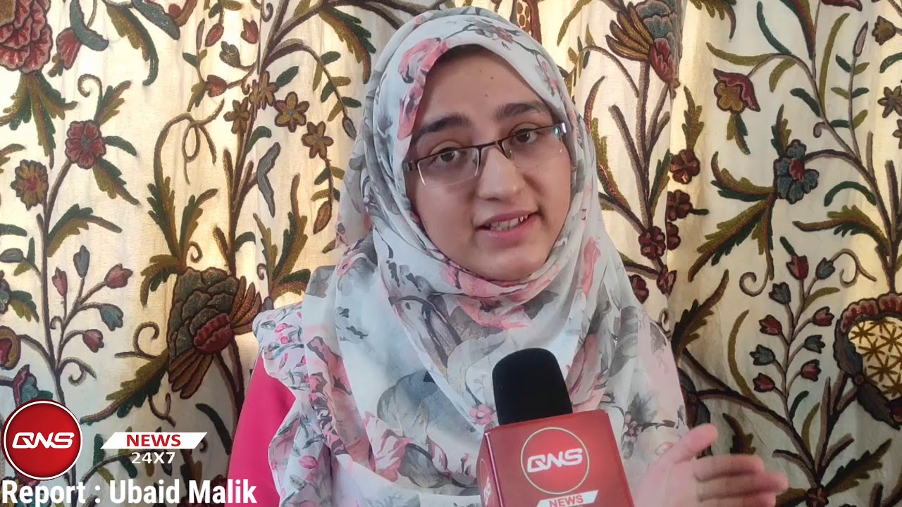 Girl From Sonwar Srinagar Shines Bright As She Becomes The First Top ...