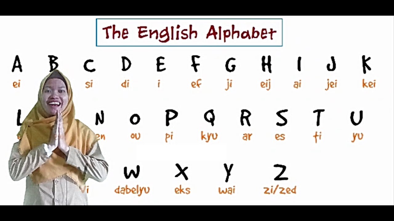 The English Alphabet Kelas 1 SD (English) - YouTube