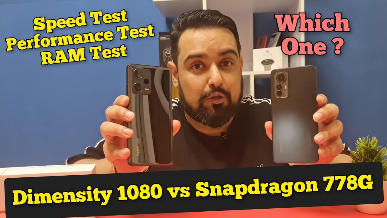 Dimensity 1080 vs Snapdragon 778G Speed Test || Performance Test || RAM ...