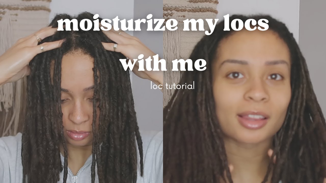 moisturize my locs with me 💦| how to keep locs hydrated💦 - YouTube