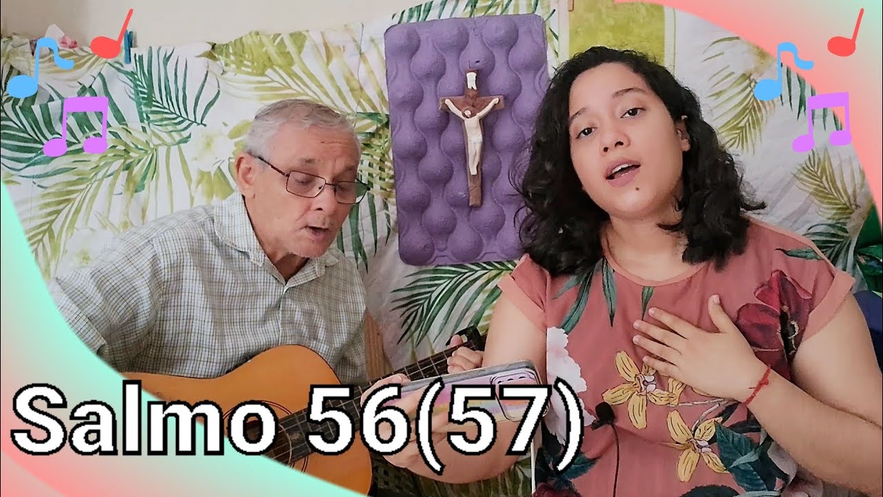 Salmo 56(57) - Vou louvar-vos, Senhor, entre os povos. - YouTube