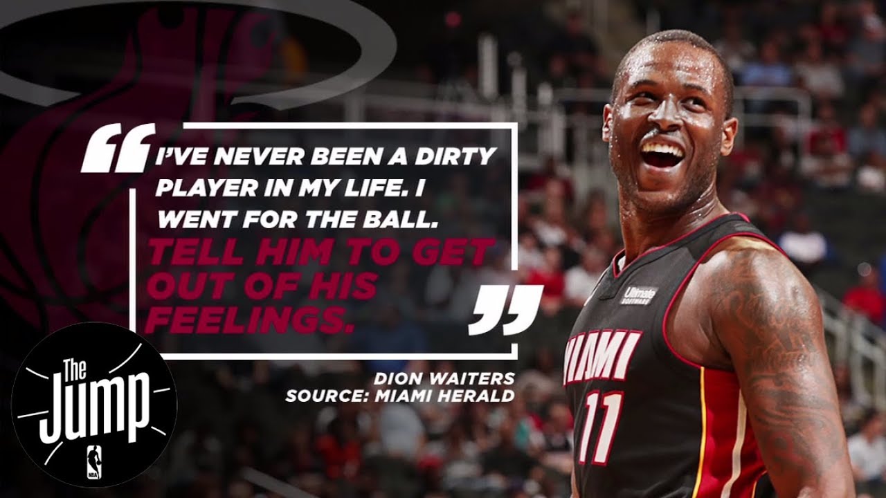 The Jump debates if Dion Waiters' play on Rudy Gobert was dirty | The ...