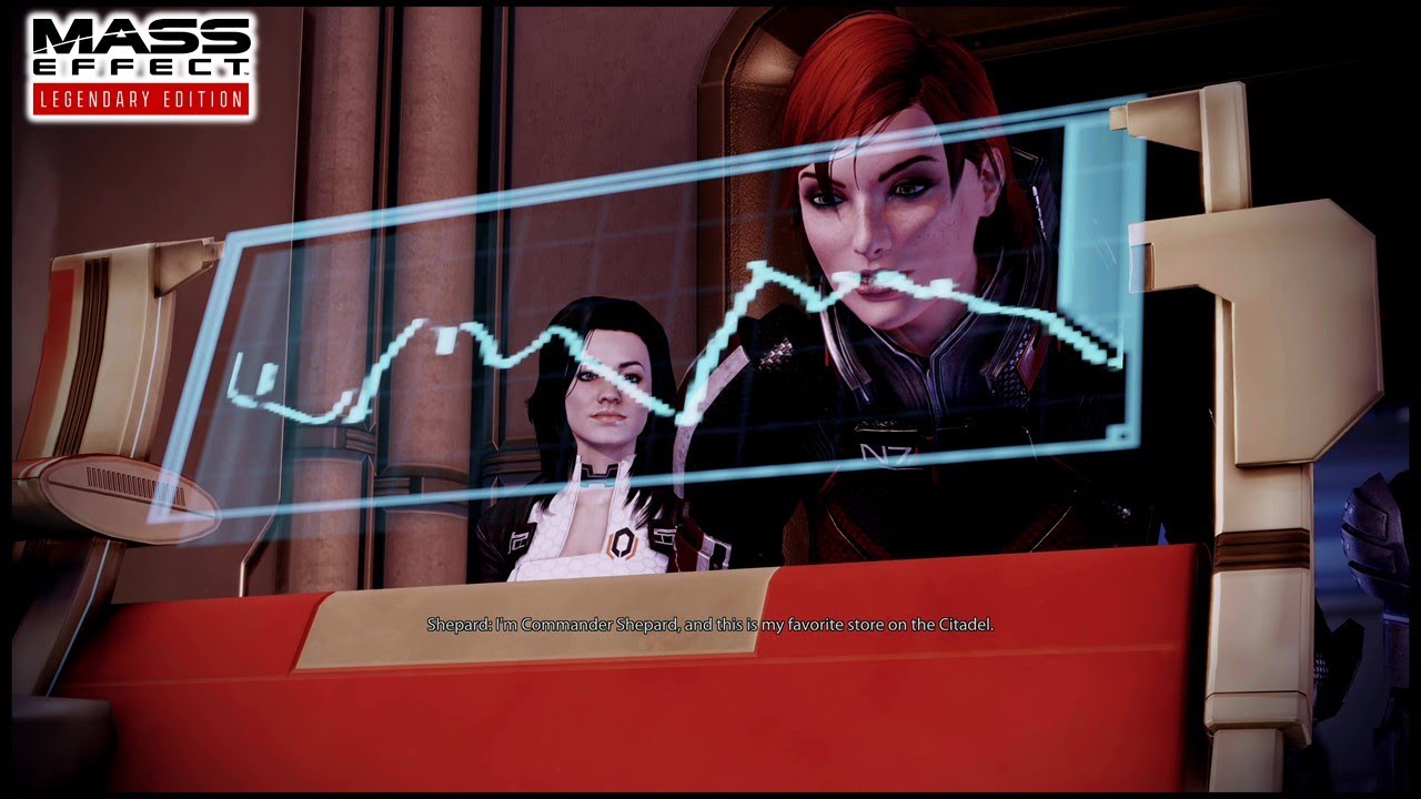 I'm Commander Shepard, and this is my favorite store on the citadel ...