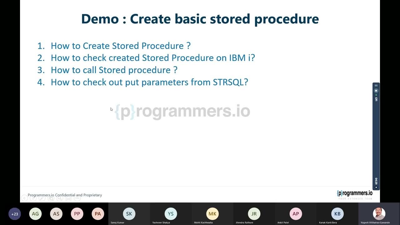 36 Basics Of Stored Procedures In Ibmi As400 Youtube