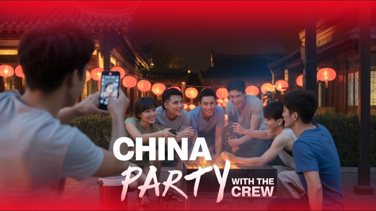 Party Like A Local in China with Friends and BBQ! - YouTube