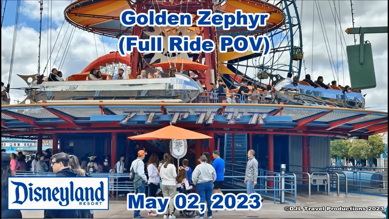 Disneyland's Golden Zephyr (Full Ride POV) | May 02, 2023 - YouTube