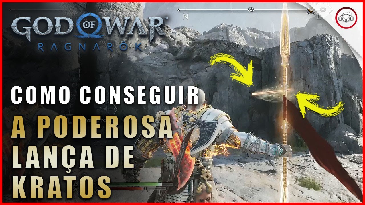 God of war Ragnarok, Como conseguir a poderosa lança de Kratos | Super ...
