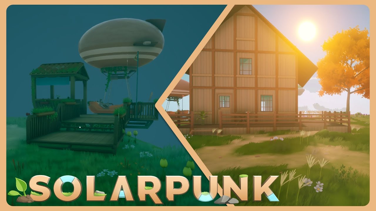 "Survival Farming In the Sky" | Solarpunk [Demo] | Give It A Go - YouTube