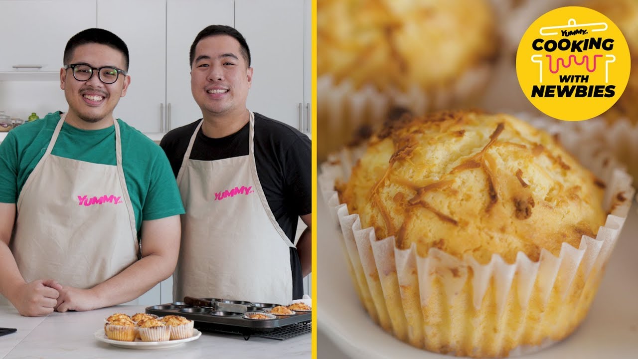 Easy Cupcake Recipe - Cooking With Newbies | Yummy PH - YouTube