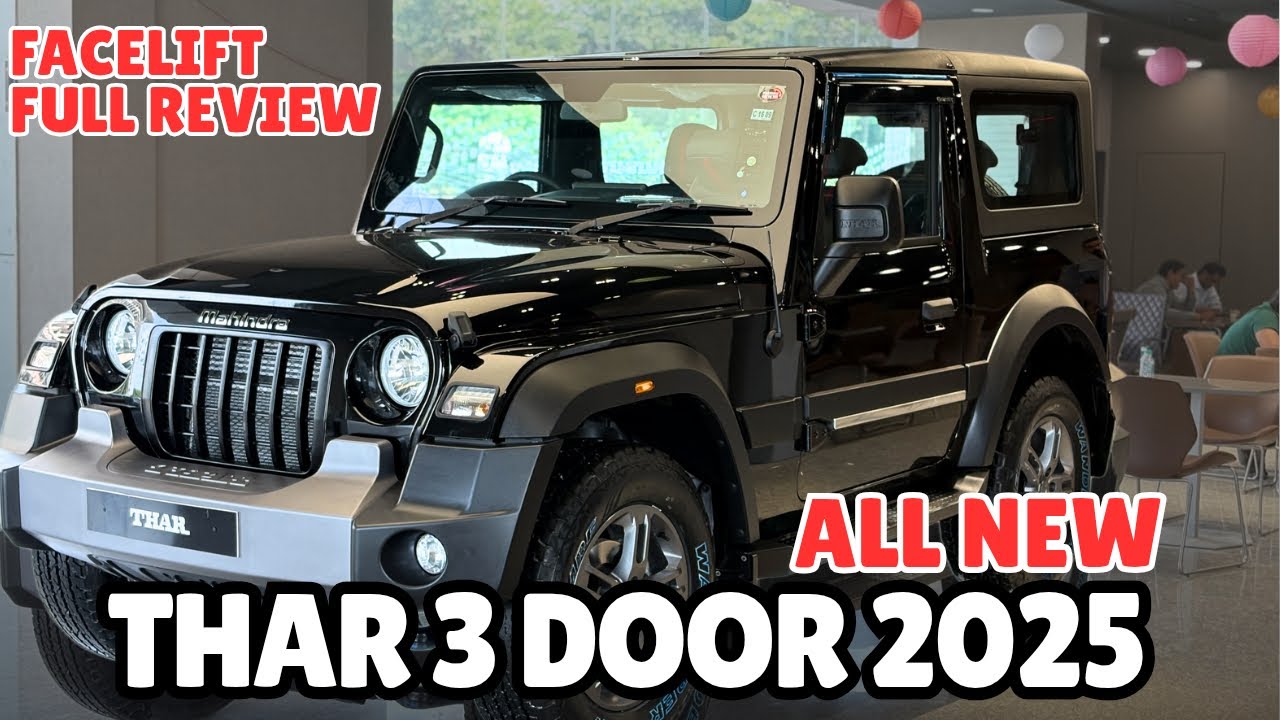 All new thar 3door facelift 2025…Full review | thar hogai ab aur sasti ...