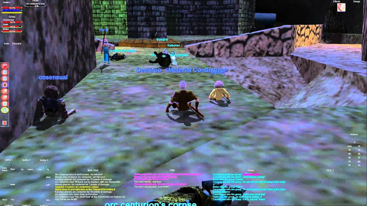 Everquest old school : Part 33 - The Wall - Crush Bone - High Elf ...