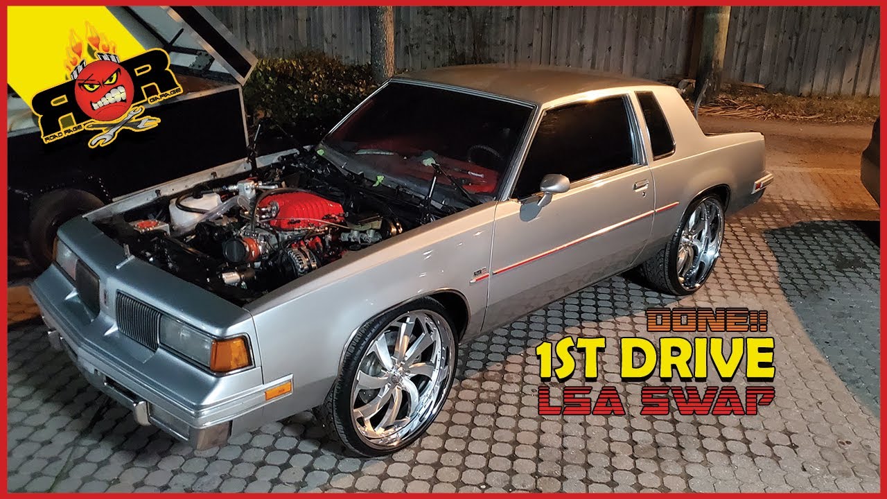 1st TIME DRIVING THE LSA SWAP CUTLASS | DONE!! - YouTube