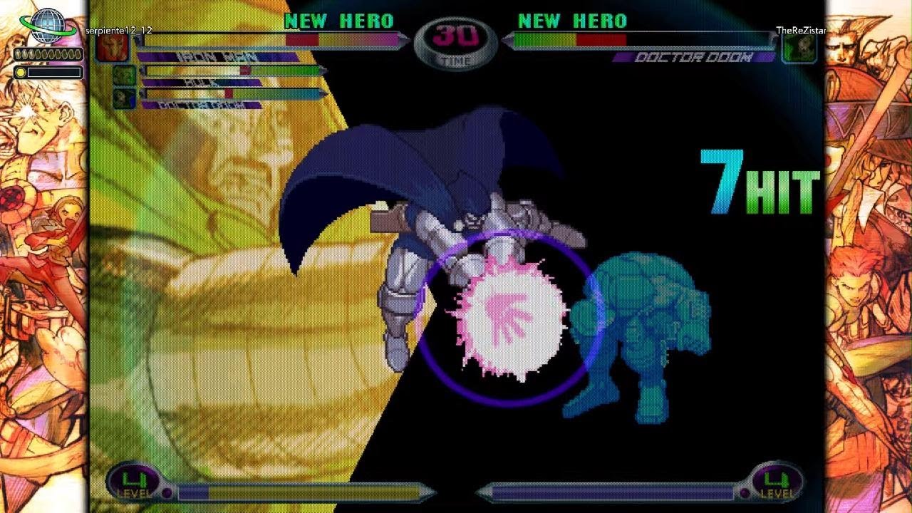 MVC2: Dr. Doom 1v3 comeback (200%) by me - YouTube