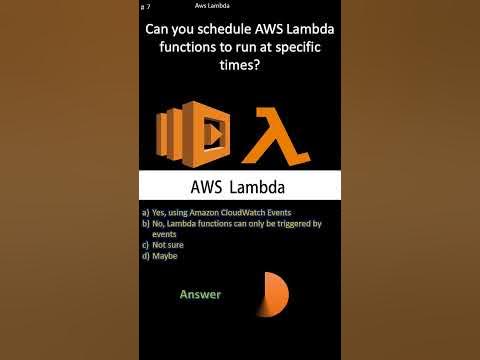AWS Lambda | Can you schedule AWS Lambda functions to run at specific times? - YouTube