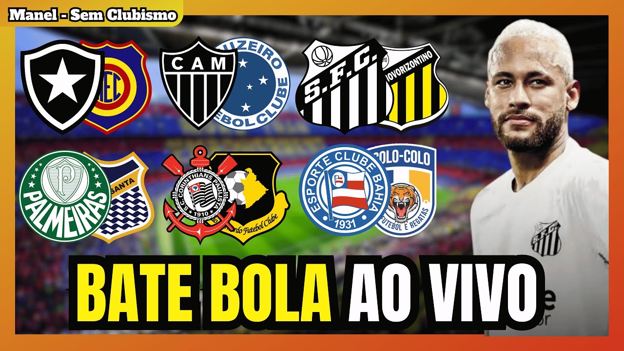 🚨🚨🚨 FUTEBOL LIVE: NEYMAR VAI PARA O JOGO | ATLÉTICO-MG X CRUZEIRO ...