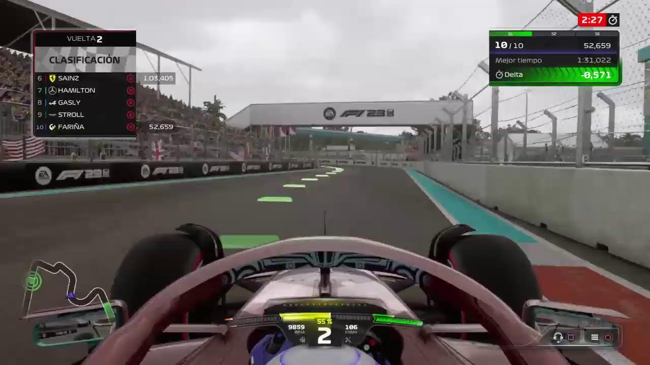 Modo Carrera F1 23: TESLA F1 TEAM #3 - YouTube