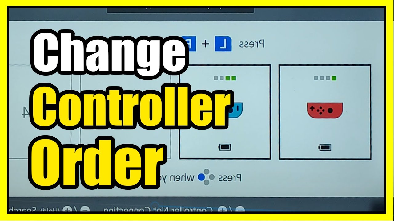 How to Change the Controller Order on Nintendo Switch (Fast Tutorial ...