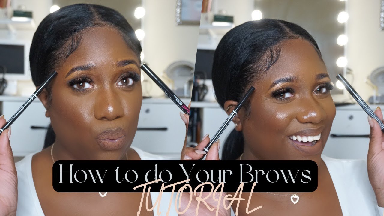 HOW TO: EASY BROW TUTORIAL| PRO TIPS | SECRET TO MAKING BROWS LAST ALL ...