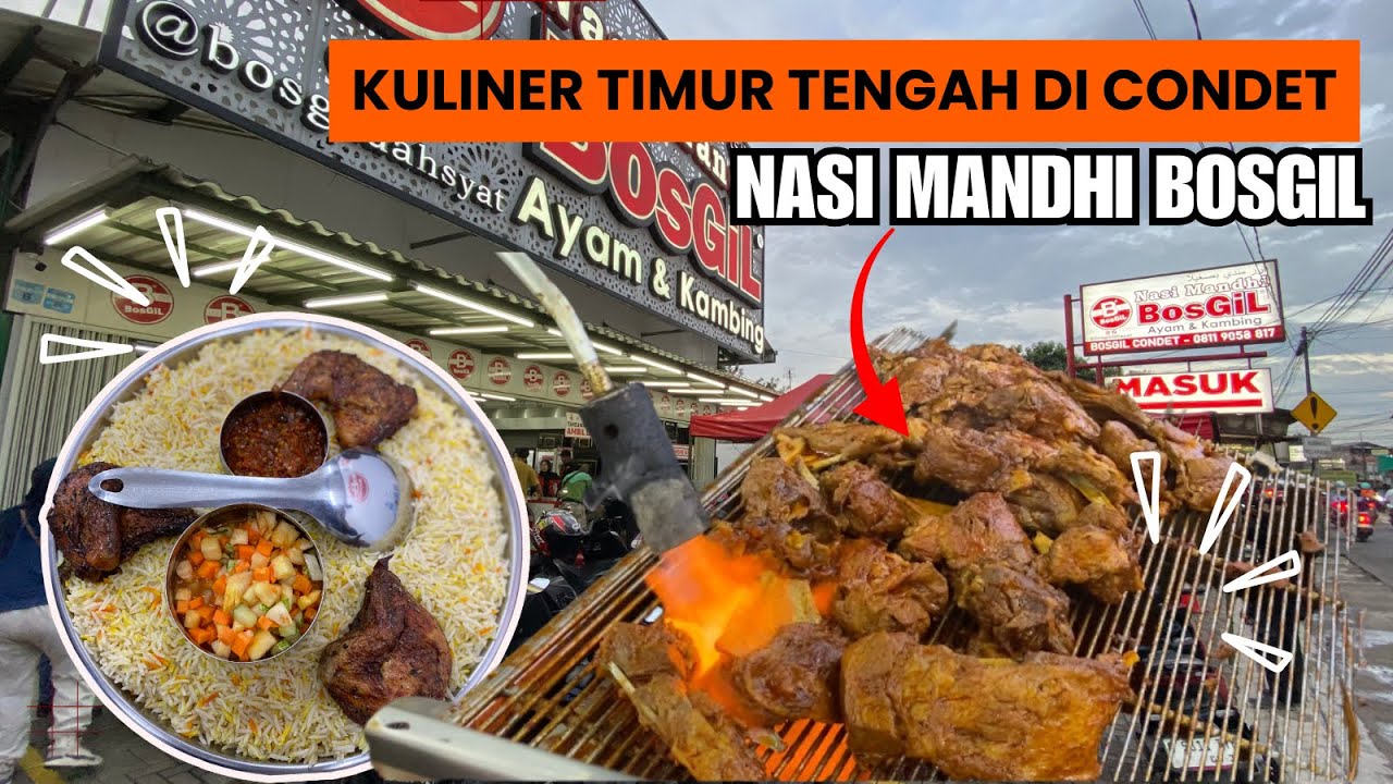 Bosgil condet: Kuliner ala timur tengah nasi mandhi di condet - YouTube
