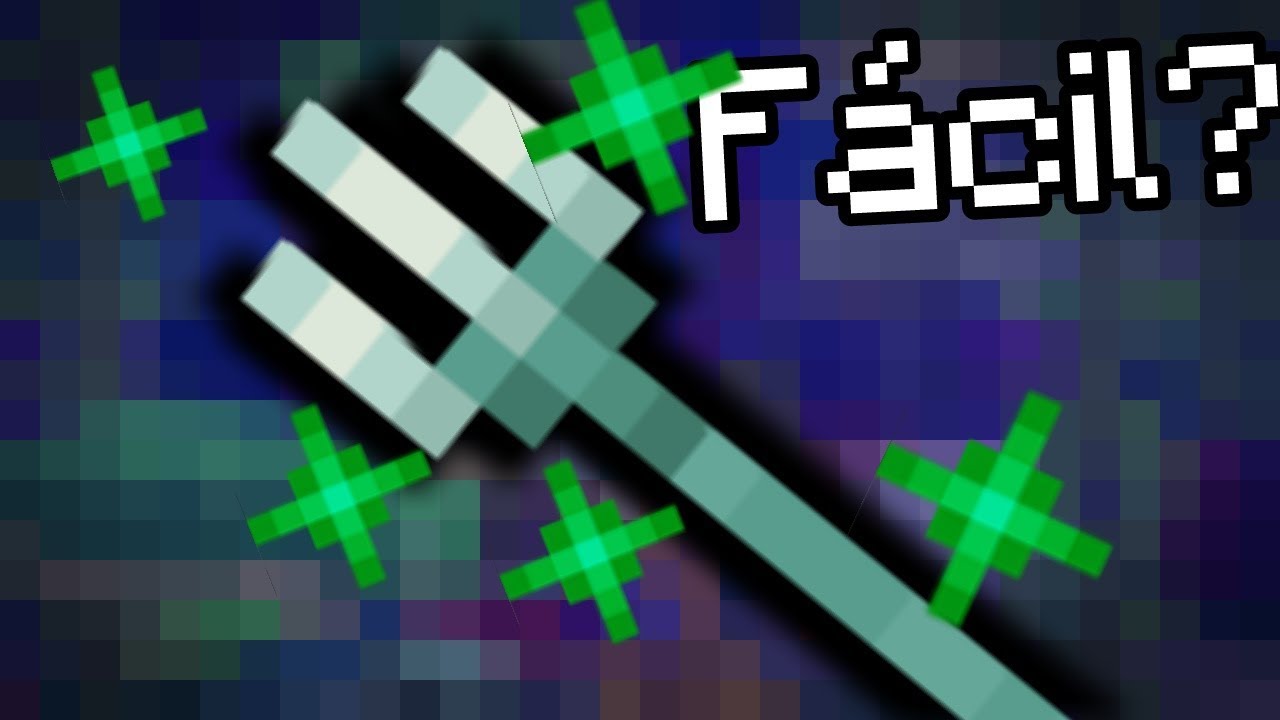 ¡Como Conseguir El Tridente De La Manera Mas Facil En Minecraft 1.3 ...