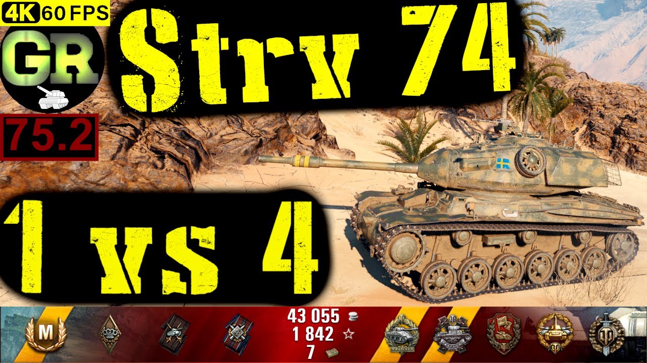 World of Tanks Strv 74 WoT Replay - 9 Kills 2.5K DMG(Patch 1.4.0) - YouTube