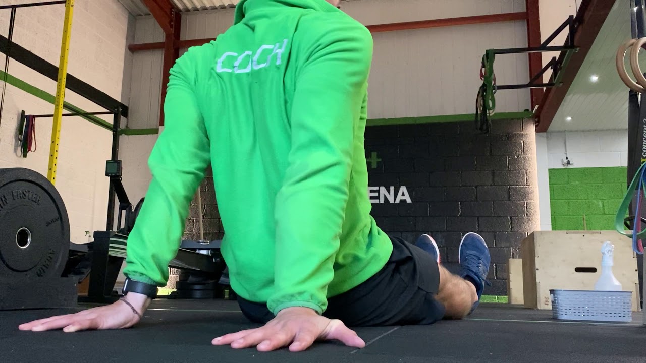 Seated Should Extension Stretch - YouTube