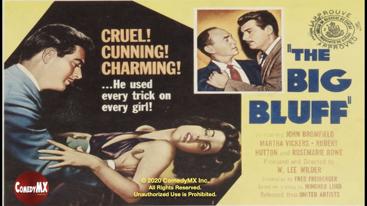 Big Bluff (1955) | Full Movie | John Bromfield | Martha Vickers ...