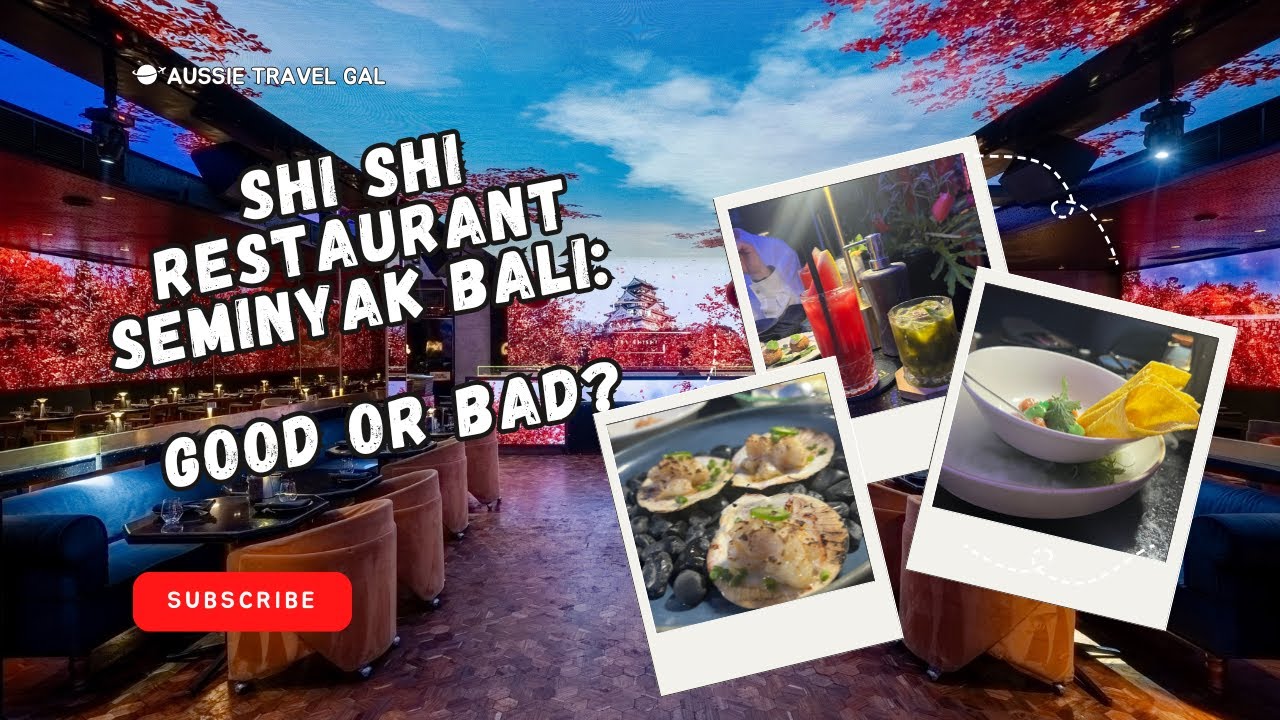 SHISHI Restaurant Seminyak Bali Review - YouTube