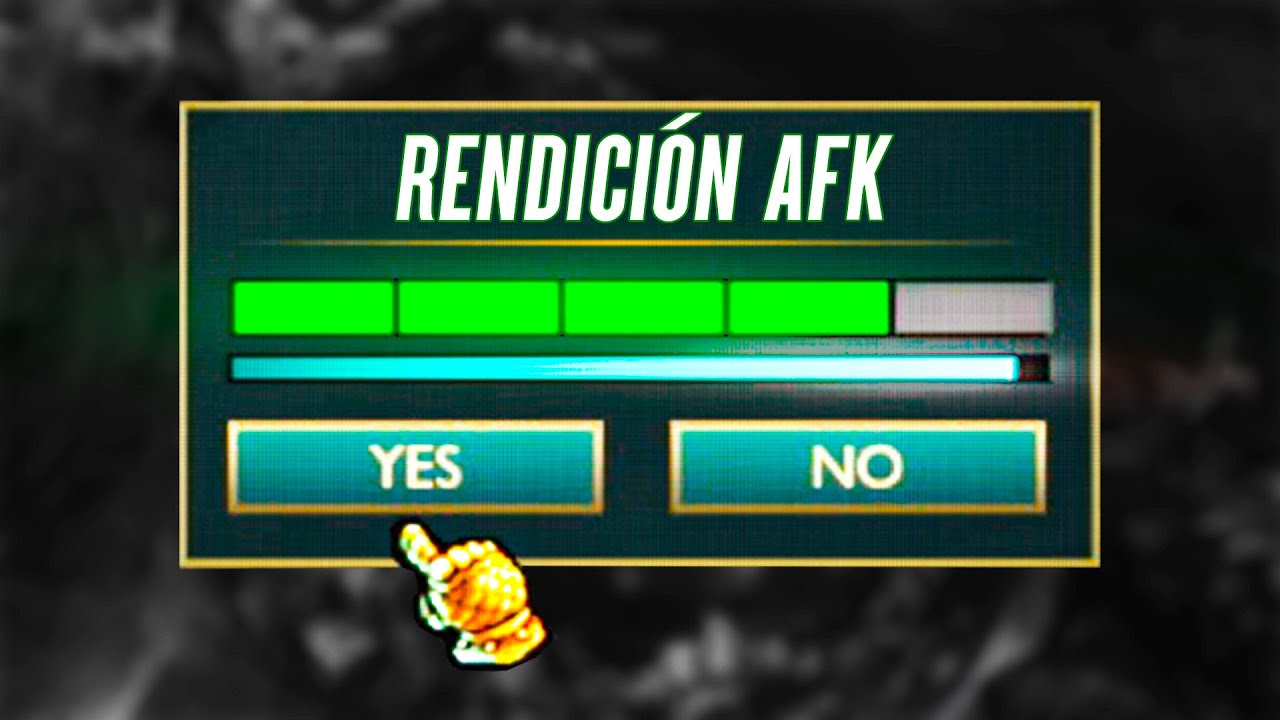 Así será el nuevo SURRENDER de League of Legends | Cambios al Surrender ...