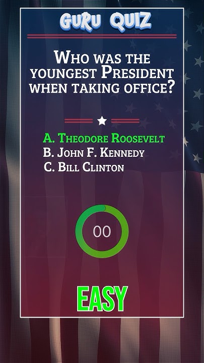 Ultimate U.S. Presidents Quiz: Can You Score 100%? #quiztime #quizusa # ...
