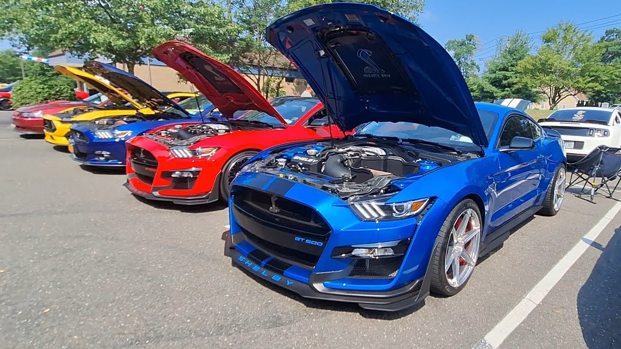 Long Island Mustang meet and Car show #1 - YouTube