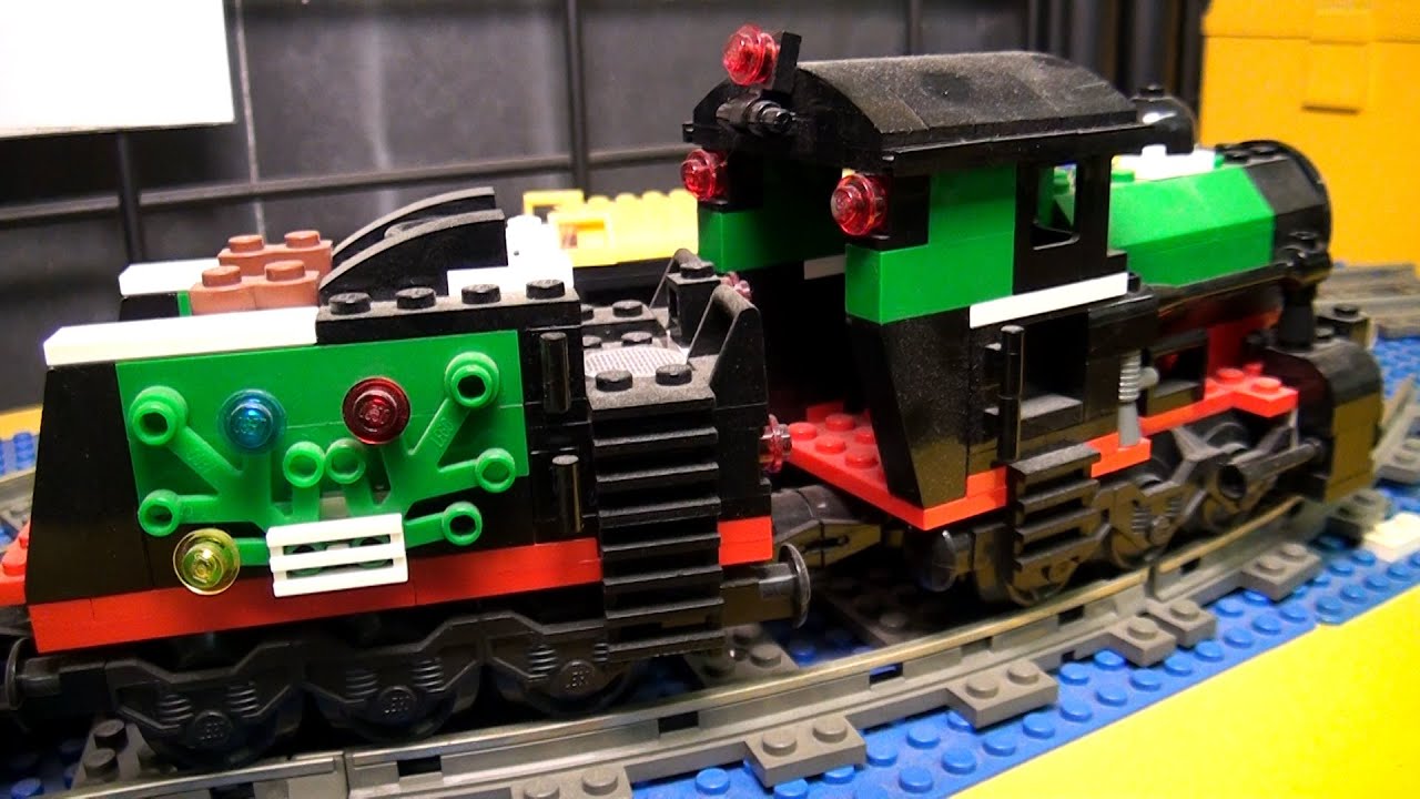 LEGO train history room - YouTube