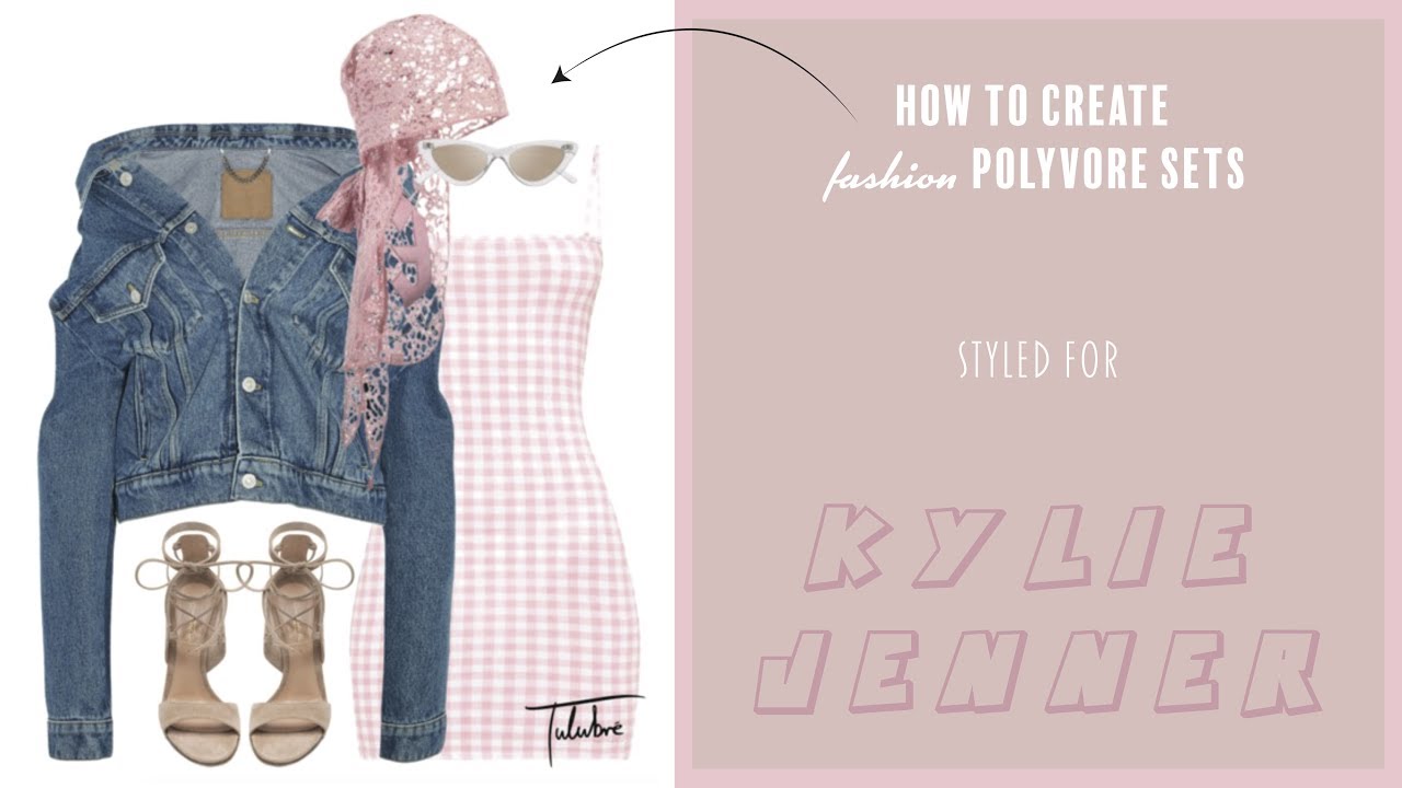 How to STYLE Polyvore sets - YouTube