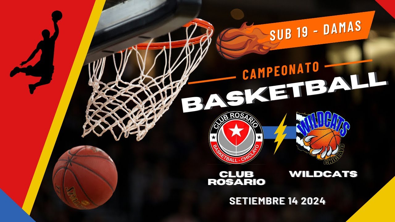 Club Rosario vs Club Wildcats ( SUB 19 - DAMAS BASKETBALL LDMDBCH) 14 ...