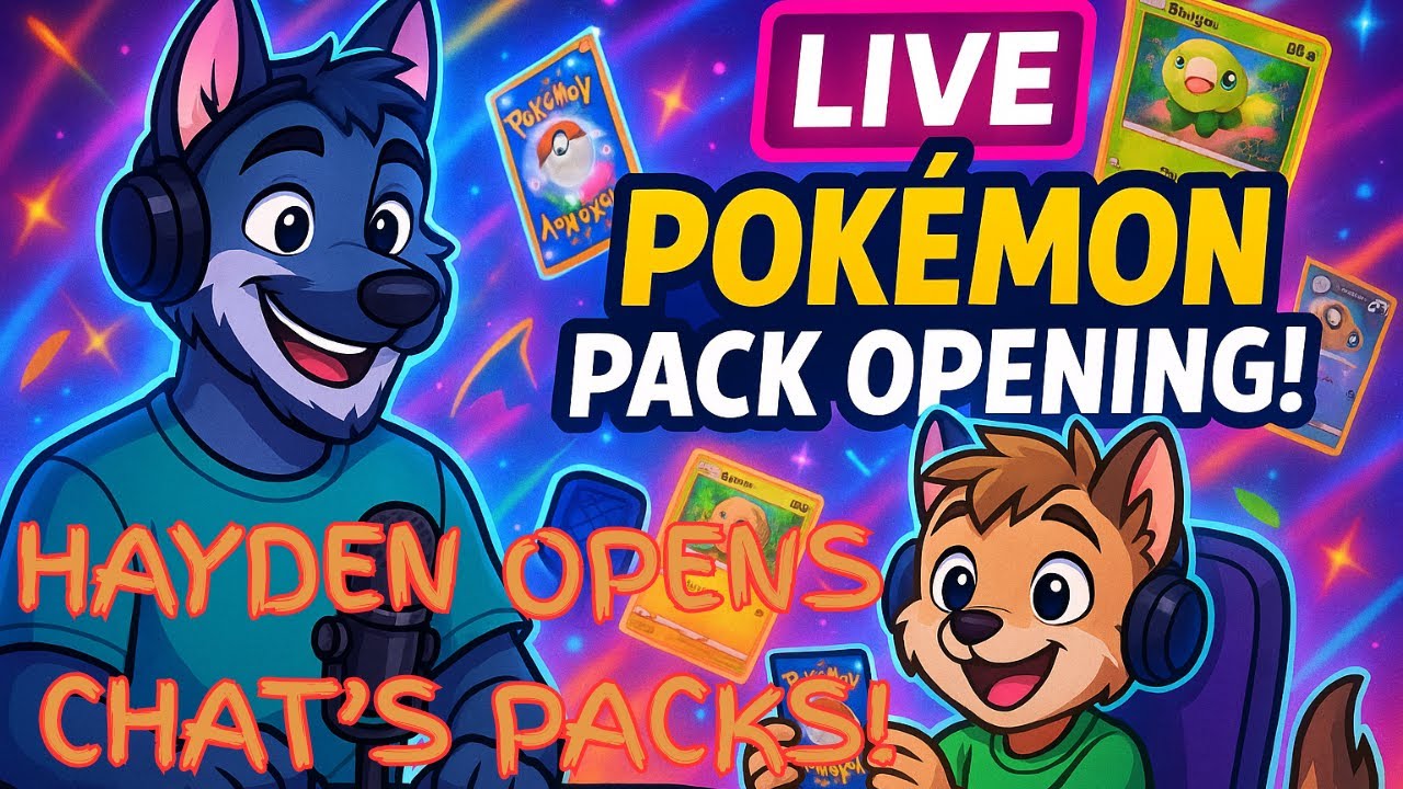 Hayden opens Packs with Chat 2nd episode - YouTube