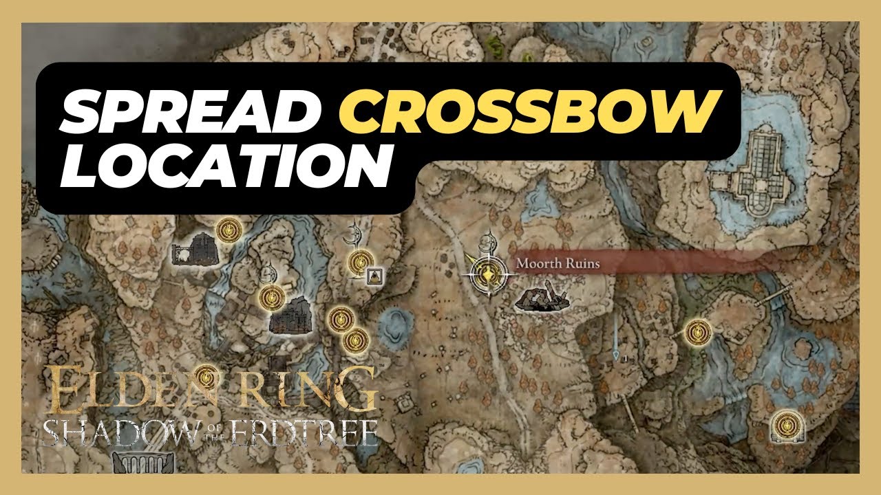 Spread Crossbow (Location) - Elden Ring: Shadow of the Erdtree - YouTube