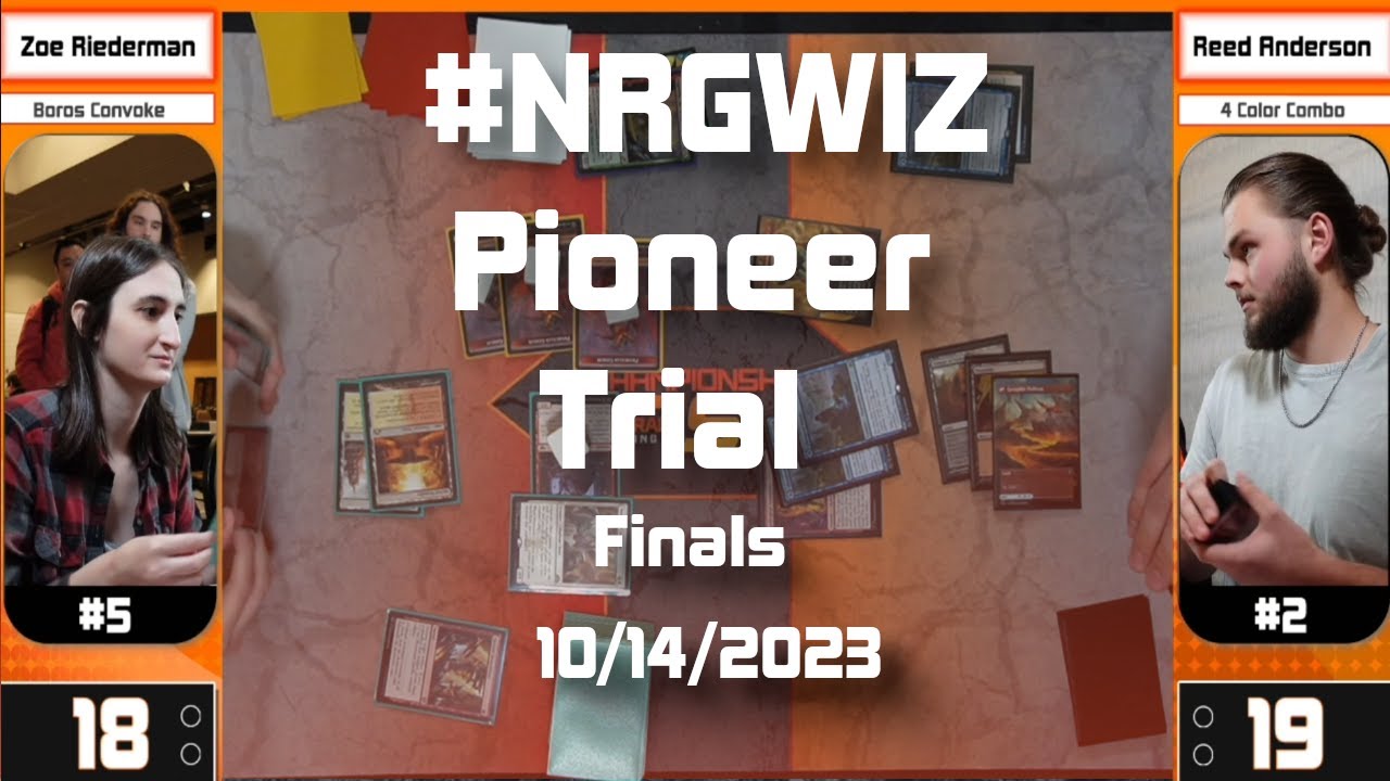 5K Pioneer Trial Finals - Zoe Riederman (Boros Convoke) VS Reed ...