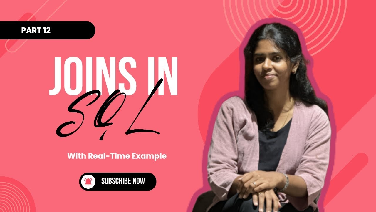 📌 SQL Joins with Example | PART 12 | Full Explanation for Beginners〽️ ...