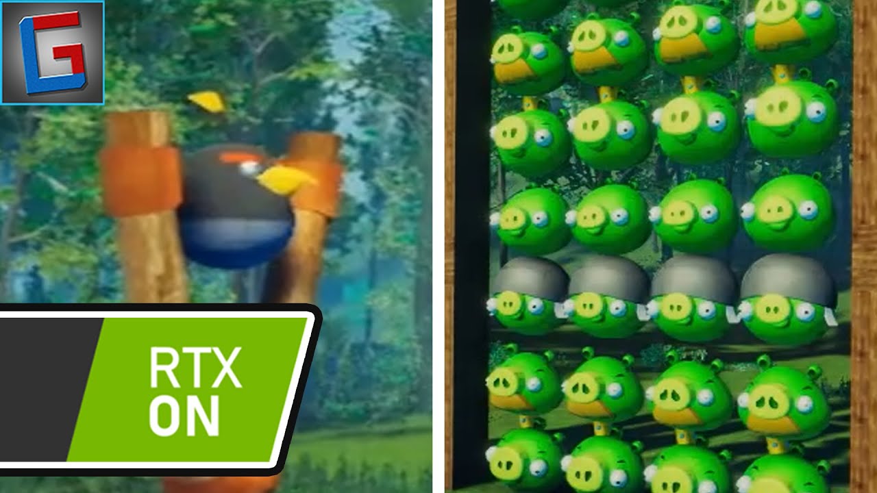 Angry Birds With Upgraded Graphics | Angry Birds RTX ON By JasperDev ...