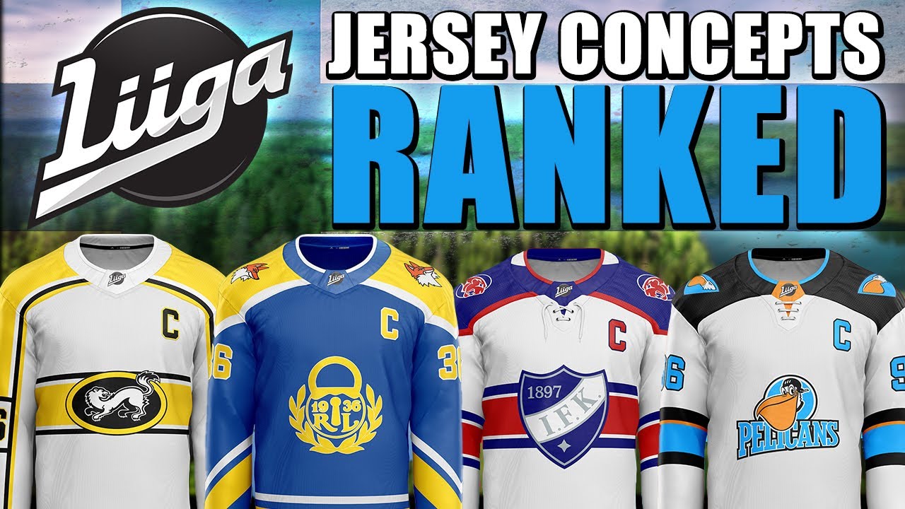 Finnish Liiga Jersey Concepts Ranked! - YouTube