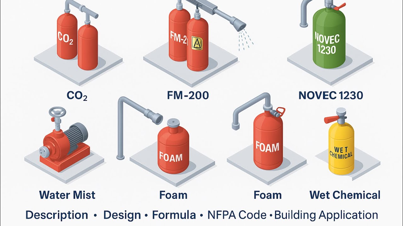 Fire Suppression Systems NFPA Codes, Design, and Simple Formulas (CO₂ ...