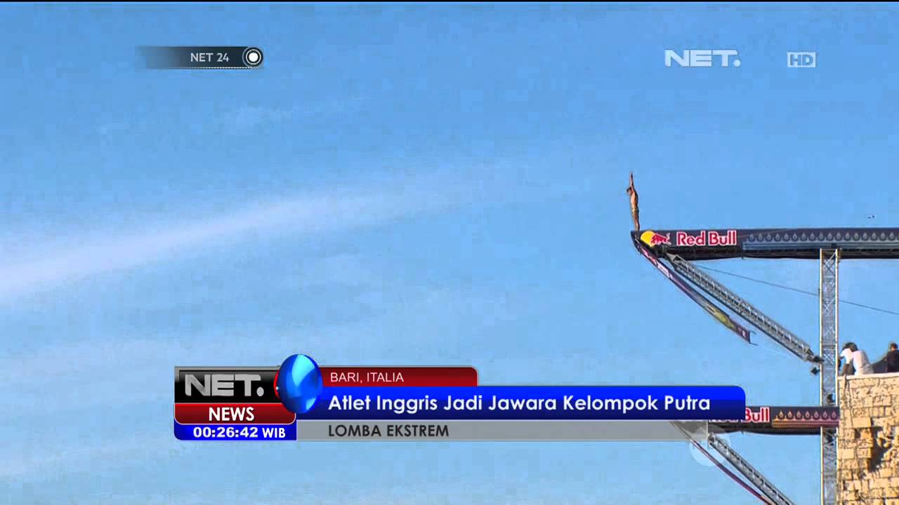 Cliff Diving, Lompat Indah dari Tebing - NET24 - YouTube
