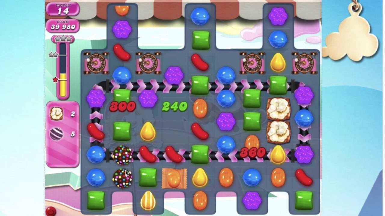 Candy Crush Saga Level 1827 - YouTube