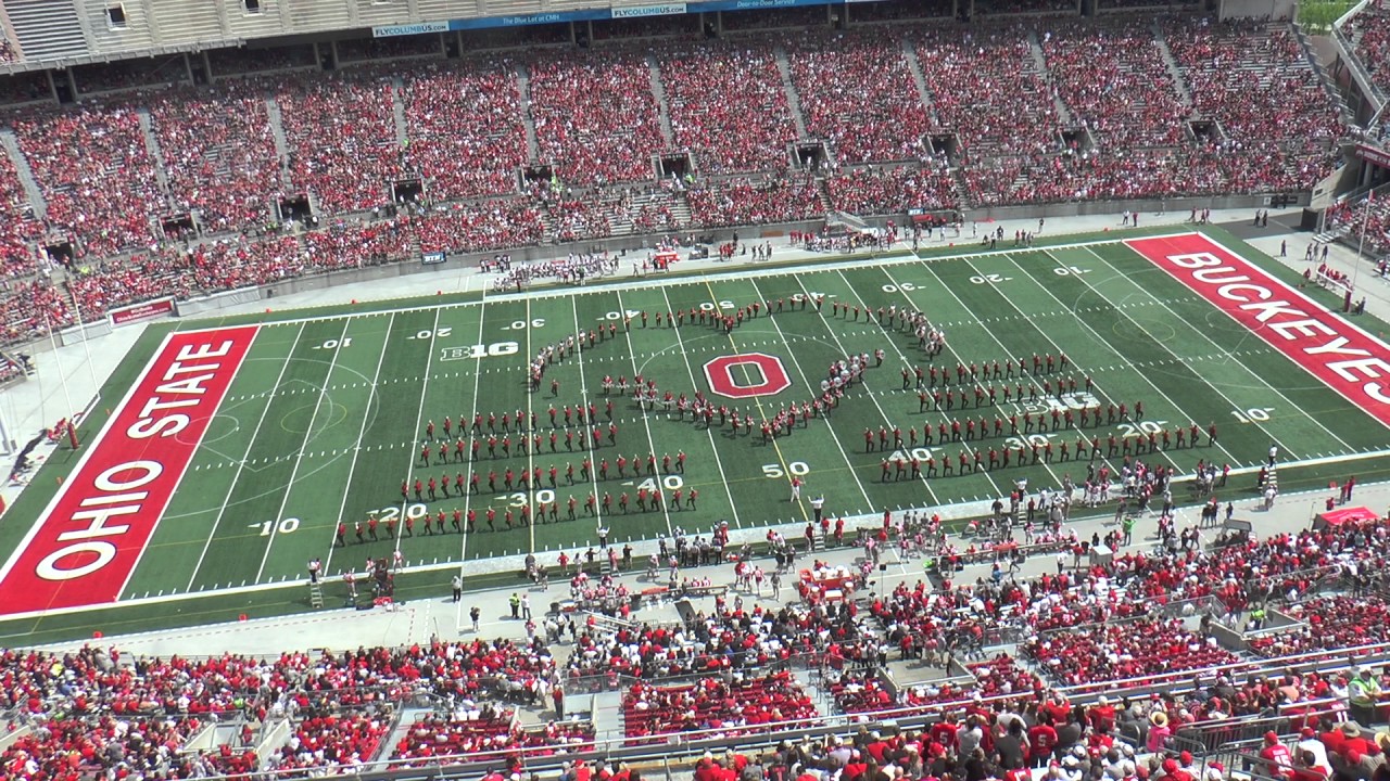 Spring Game 2017 Halftime Show - Elvis Lives! - YouTube