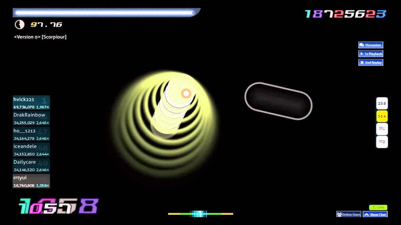 [osu!] if every hitsound was WAT - YouTube