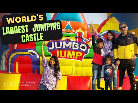 Jumbo Jump | Jumbo Jump Karachi | World's LARGEST jumping castle - YouTube