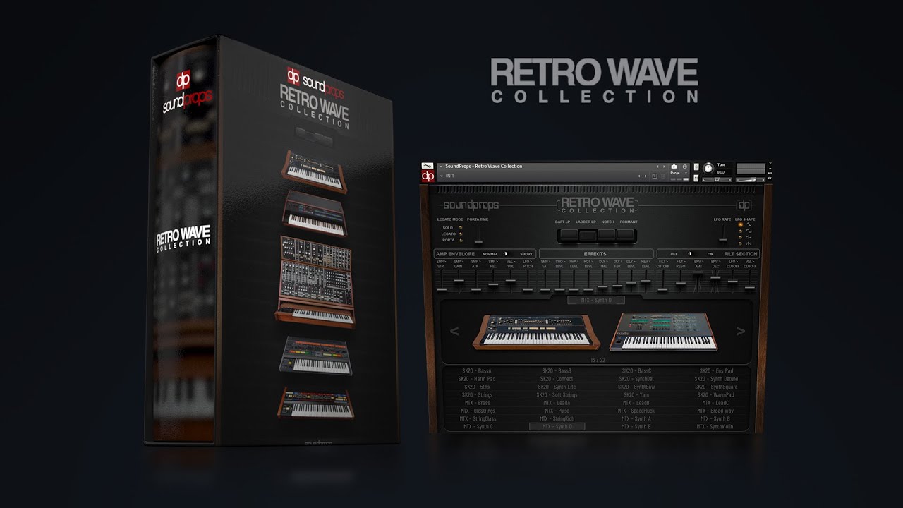 Retro Wave Collection - Presentation - YouTube