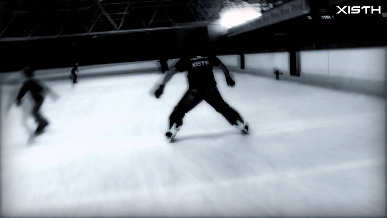 Freestyle Ice Skating tutorial - Trick: Crossed Bootslide - How to ice skate - YouTube