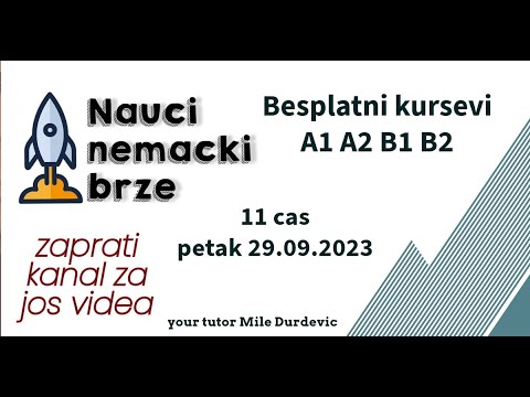 besplatni kurs , petak 29.09.2023   jedanaesto predavanje