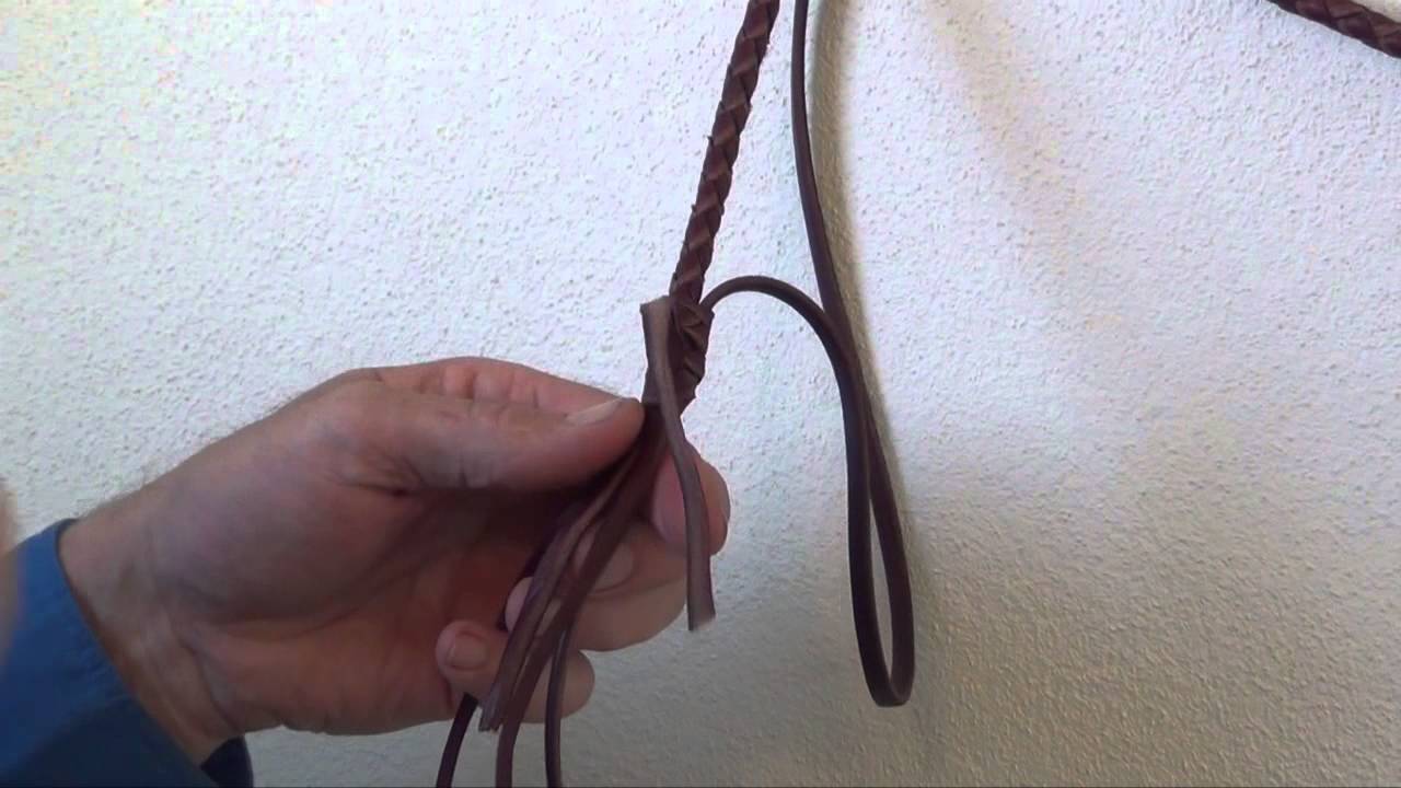Whip Kit - 04 Attaching fall to whip - YouTube